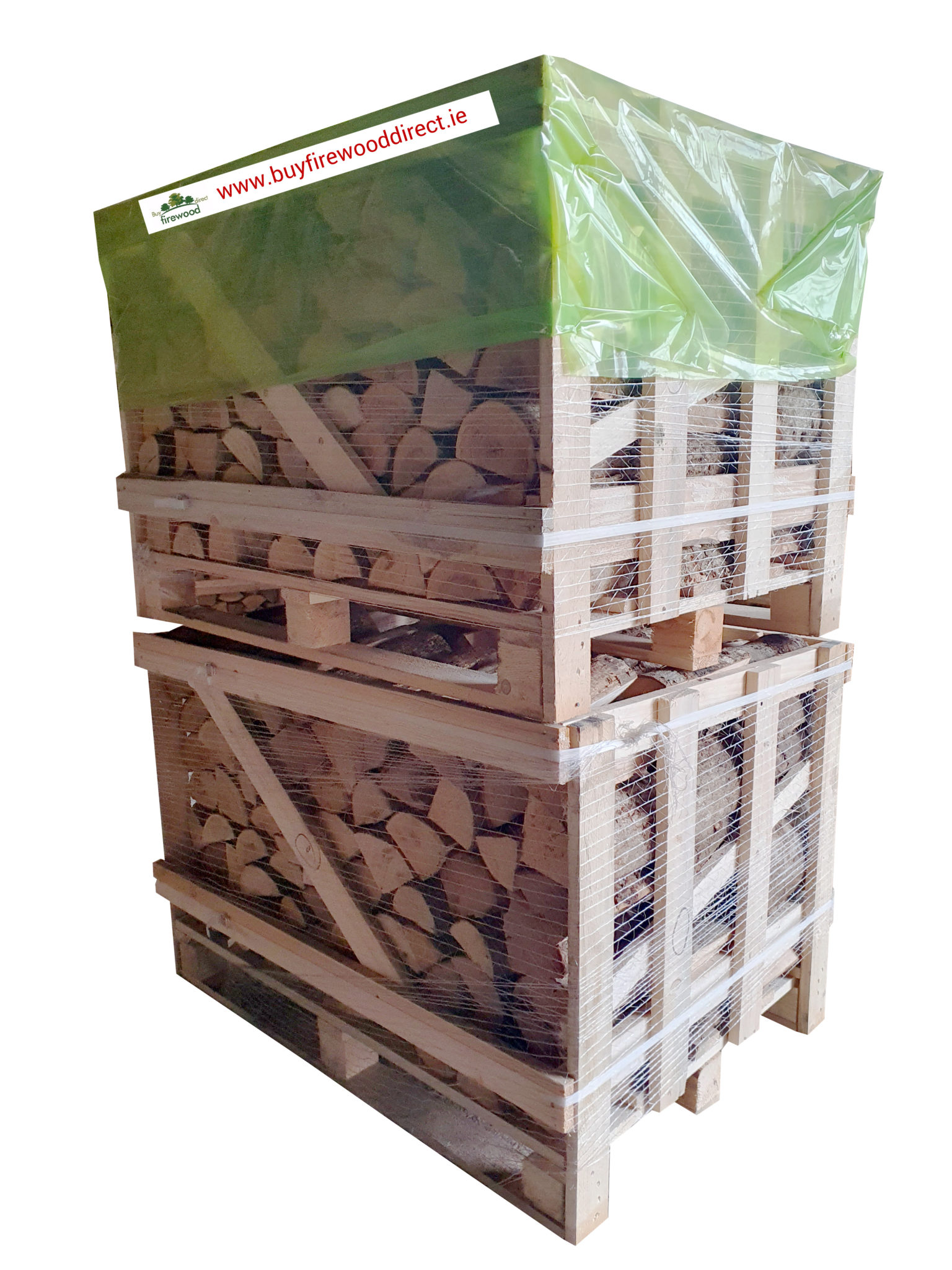 Double Stack Kiln Dried Mixed Hardwood Logs | Buy Firewood Direct